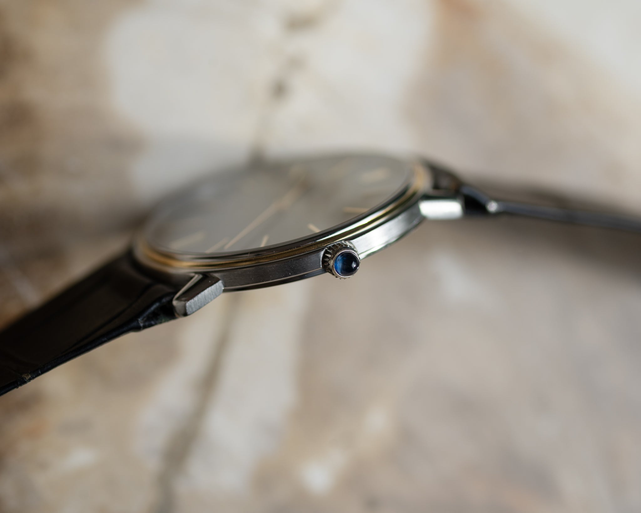 Audemars Piguet Steel 1970's Dress Watch with quartz caliber 2502 ...